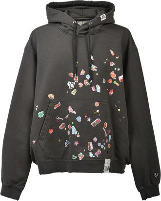 Miharayasuhiro Stickers Hoodie