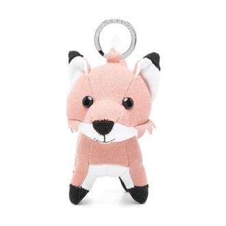 Maison Kitsun&eacute; Pink Fox Motif Schl&uuml;sselanh&auml;nger - - Accessories - Damen - Rosa - ONE SIZE