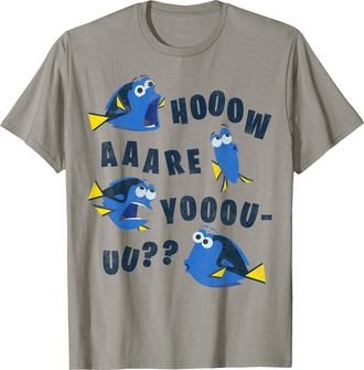 Disney Pixar Finding Dory How Are You Whale Talk Text T-Shirt