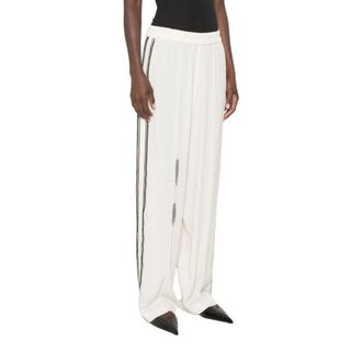 Fabiana Filippi Femme, Pantalons, Blanc, Taille: 32 FR Pantalons de surv&ecirc;tement