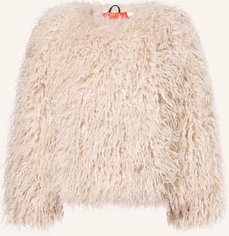 Goldbergh Goldbergh Kunstfell-Jacke Yua beige