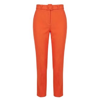 Trussardi Gerade geschnittene Hose - - Trousers - Damen - Orange - S