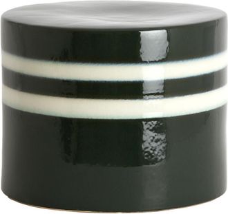 Light & Living Table dappoint Light & Living MOOCA céramique vert foncé-blanc