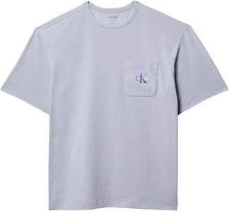 Calvin Klein T-shirt col rond en coton m&eacute;lang&eacute;