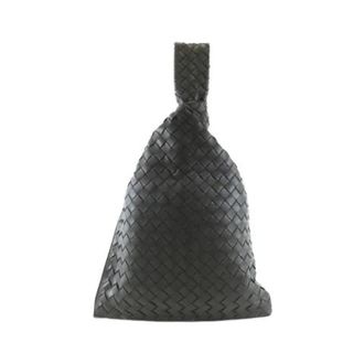Bottega Veneta Pre-owned Lambskin Shoulder Bag - - Pre-owned - Damen - Schwarzk - ONE SIZE