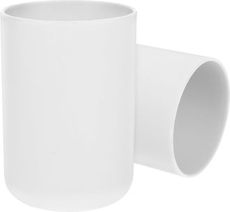 BESPORTBLE 2 St&uuml;ck Zahnb&uuml;rstenbecher 300ml aus Bpa Freiem PP Vielseitiger Mundsp&uuml;lbecher f&uuml;r Badezimmer Leicht und Griffig