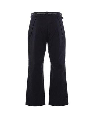 Roa Twill Chino with Centipede Buckle Trousers - Black