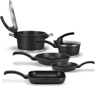 Pensofal Pen8112 7teilige Set im Lithokarton, Serie Suprema Bioceramix, Schwarz