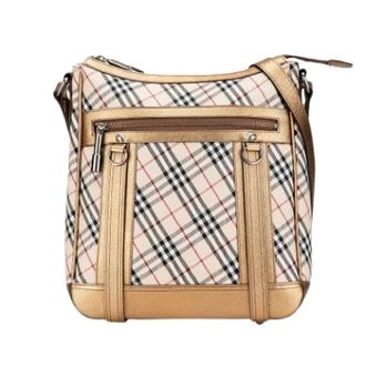 Burberry Sac bandouli&egrave;re Nova Check Pre-owned - Femme - Pre-owned - Beige - Taille: ONE Size