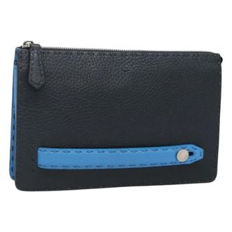Fendi Pre-owned Leder clutches - - Pre-owned - Damen - Schwarzk - ONE SIZE