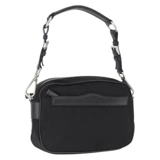 Prada Sac bandouli&egrave;re en nylon Pre-owned - Femme - Pre-owned - Noir - Taille: ONE Size