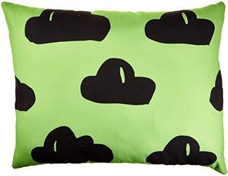 Bonamaison Le Jardin du Lin Kissenbezug Zierkissenbezug Neon Grün-Rauch Kissenbezug, Für Bett, Auto, Sofa, Haus, Wohnzimmer, Schlafzimmer, Dekoration, 45x60 Cm -