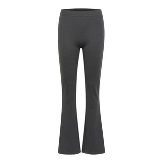 Kaffe Schlaghose Schwarz Auster - - Trousers - Damen - Schwarzk - S