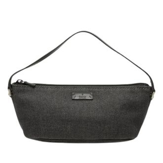Gucci Pre-owned Denim Mini Shoulder Bag - - Pre-owned - Damen - Schwarzk - ONE SIZE