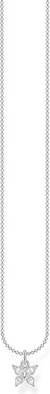 Thomas Sabo Damen Kette Schmetterling weiße Steine 925 Sterlingsilber KE2102-051-14-L45V