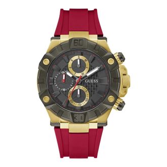 Guess Guess Herren Multifunktionsuhr Ignite Gw0802G2 - - Accessories - Herren - Rot - ONE SIZE