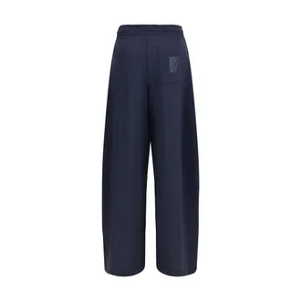 Max Mara Womens Blue Polyamide Casual Pants