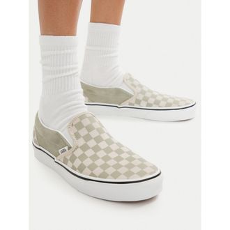 Vans Sneakers aus Stoff Vans Classic Slip-On VN000D6YFSG1 Gr&uuml;n