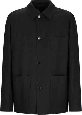 Lardini Homme, Vestes, Noir, Taille: L Giacca Camicia