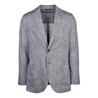 Circolo 1901 Homme, Vestes, Bleu, Taille: 2XL Blazer Stondato