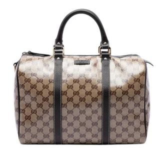 Gucci Sac Boston Pre-owned - Femme - Pre-owned - Beige - Taille: ONE Size