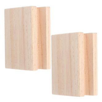 Cabilock 2 St&uuml;ck M&ouml;belerh&ouml;hungen Bettlifte Sofa und Tischerh&ouml;hung 10cm H&ouml;he Einfache Montage Stabile M&ouml;belbeinerh&ouml;hung f&uuml;r Schlafzimmer und Wohnzimmer