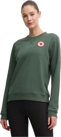 Fj&auml;llr&auml;ven Damen, Sweatshirts & Hoodies, Gr&uuml;n, MGr&ouml;&szlig;e