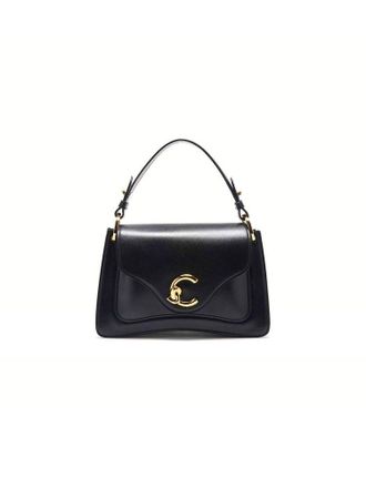 Coccinelle Womens Handbag Black Calf Split Bags - Handbags