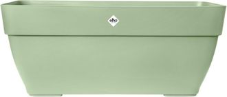 ELHO Vibia Campana Trough 80 - Übertopf für Außen - Ø 76.5 x H 33.3 cm - Grün/Pistazien Grün