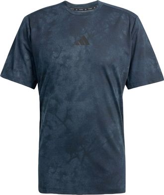 adidas Mens Power Graphic T-Shirt Aurora Ink/Black XL