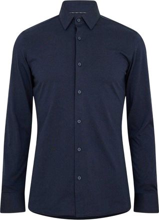 HUGO BOSS Kent Hemd f&uuml;r Herren, Schmal (Dunkelblau)