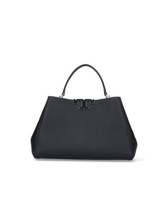 Tory Burch Tory Burch Hobo Bags - Eleanor Medium Bag - Black - Gr. unisize - in Beige - f&uuml;r Damen