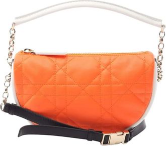 Dior petit sac à main Cannage Dior Vibe Hobo (2000-2023) - Orange
