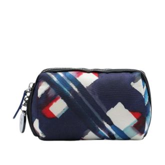 Chanel Pochette cosm&eacute;tique Pre-owned - Femme - Pre-owned - Bleu - Taille: ONE Size