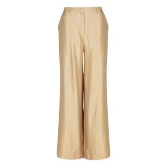 Freebird by Steven Femme, Pantalons, Beige, Taille: 44 FR Pantalon Large Lolani