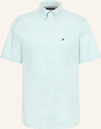 Tommy Hilfiger Kurzarm-Hemd Regular Fit gruen
