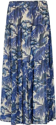 Lollys Laundry Femme, Jupes, Bleu, Taille: 46 FR DiamondLL Maxi Skirt