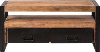 Made In Meubles Made In Meubles - Meuble tv en bois dacacia 112 cm Havana