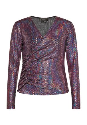 Faina Blusenshirt Damen Rosa Mehrfarbig