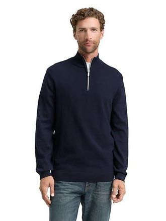 Tom Tailor 1048722 Pull-Over, 10668-sky Captain Blue, L Homme