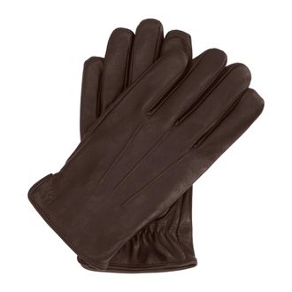 Kazar Braune Lederhandschuhe mit Touchscreen-Funktion - - Accessories - Herren - Braun - S