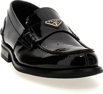 Prada Patent Leather Loafer - Black