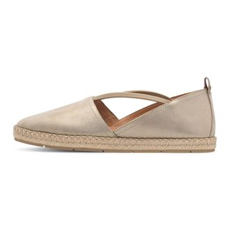 Tamaris Leder Espadrille - - Shoes - Damen - Beige - 38 EU