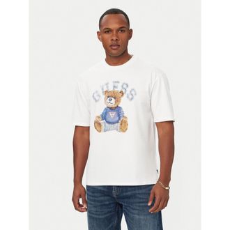Guess T-Shirt M6YI75K5409 Wei&szlig; Regular Fit
