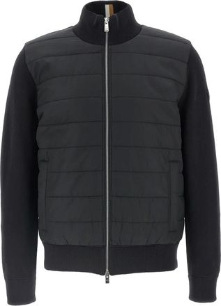 BOSS Wattierte H-Hernesto Jacke - Schwarz