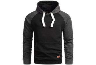 Alessandro Salvarini Hoodie Alessandro Salvarini Herren Sweatjacke AS297 mit Kapuze