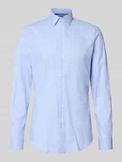 Jake*s Slim Fit Business-Hemd mit Kentkragen und extra langem &Auml;rmel