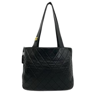 Chanel Pre-owned Matelass&eacute; Lammleder Tote Bag - - Pre-owned - Damen - Schwarzk - ONE SIZE