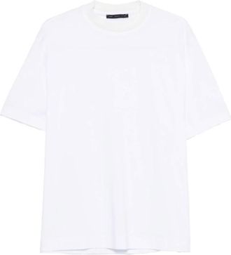 low brand Homme, Tops, Blanc, Taille: XL T-shirt Boxy &agrave; col rond