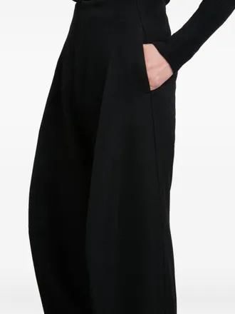 Victoria Beckham Womens Trousers Virgin Wool Black